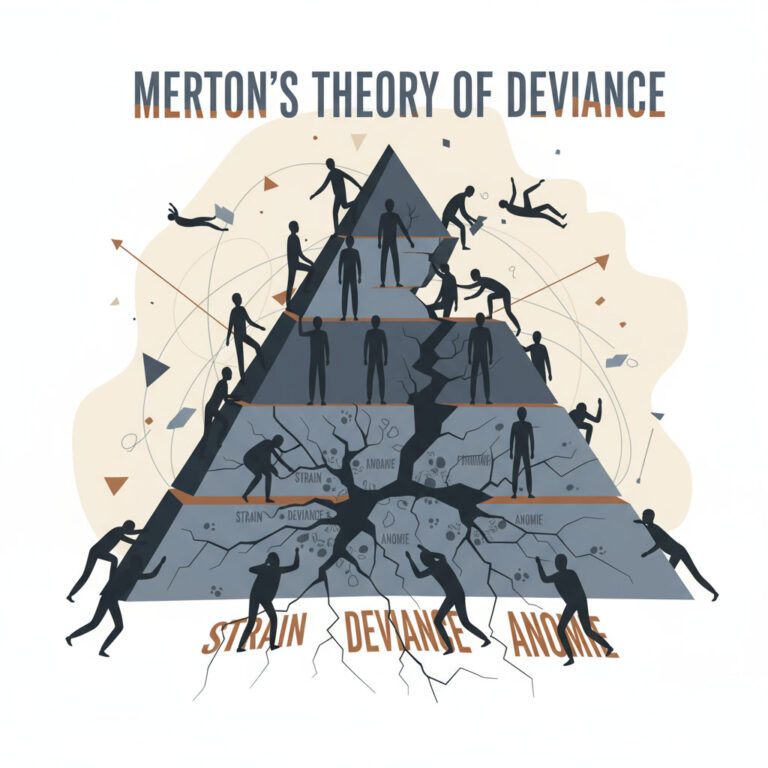 Merton's Theory Of Deviance (Strain Theory) - PureSociology